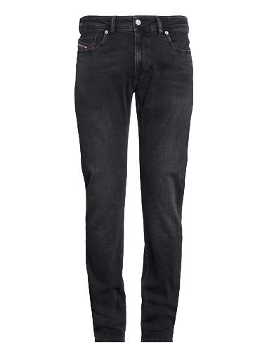 DIESEL® Skinny Fit Faded Wash Denim Jeans - Black