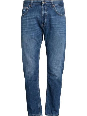 DONDUP Tapered Jeans In Dark Wash Denim - Blue