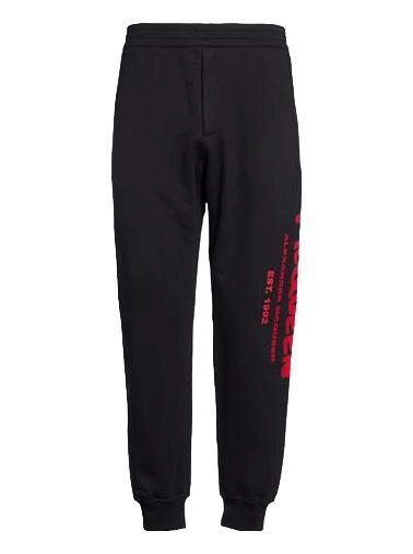 Alexander McQueen Pants Size Cotton - Black