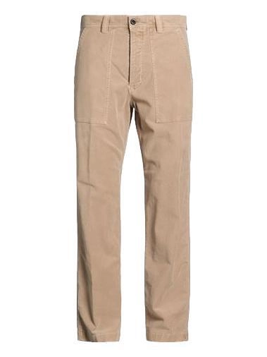 Incotex Cotton And Elastane Pants - Camel