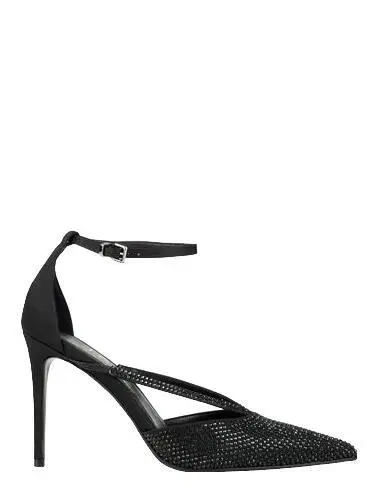 J.A.P. JOSE ANTONIO PEREIRA Embellished Stiletto Pumps - Black