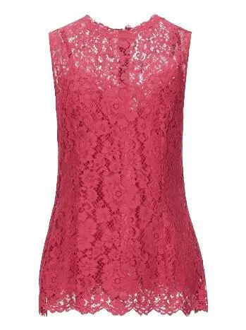 Dolce & Gabbana Lace Top - Red