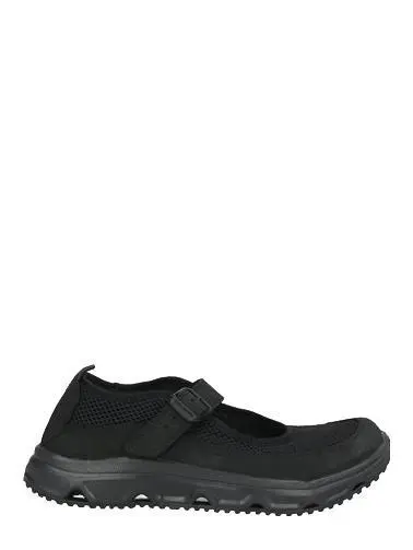 SALOMON Leather And Textile Fiber Sneakers - Black
