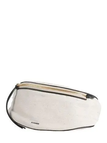JIL SANDER Belt Bag Textile Fibers, Leather - Beige