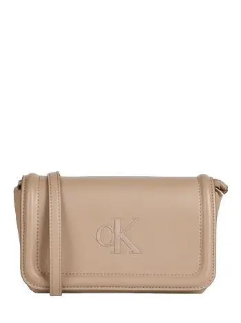 Calvin Klein Polyurethane Cross-body Bag - Grey