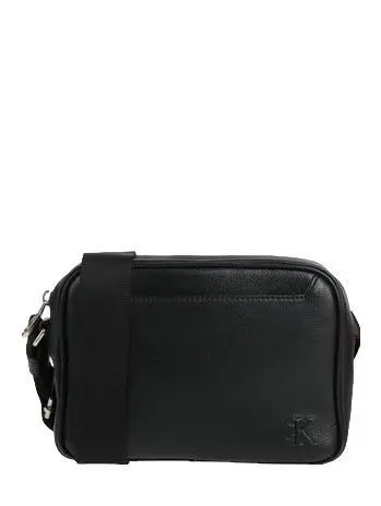 Calvin Klein Camera Bag In Polyurethane - Black