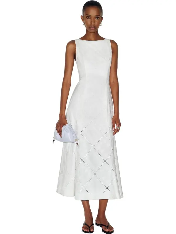 REFORMATION Petites Lilith Dress - Ivory