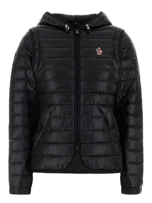 Moncler Nylon Karuras Down Jacket - Black