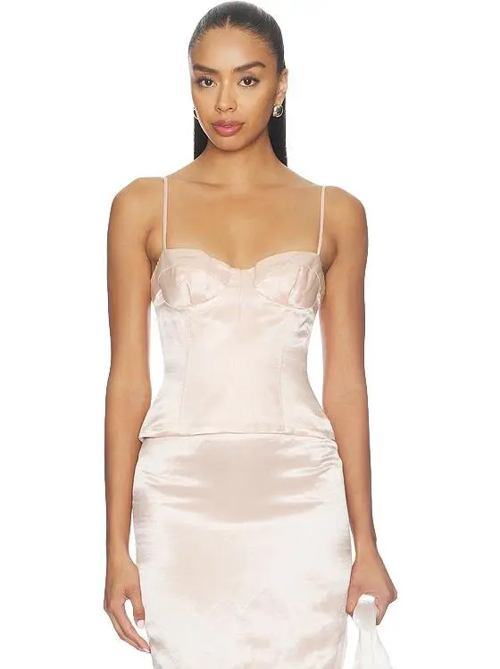 CAMILA COELHO Mireya Top - Pink