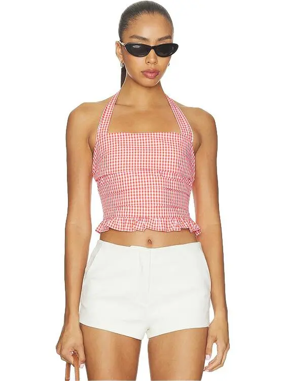 ELODIE THE LABEL Coraline Top - Red