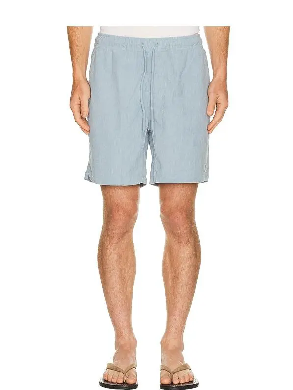 Brixton Everyday Corduroy Short - Blue