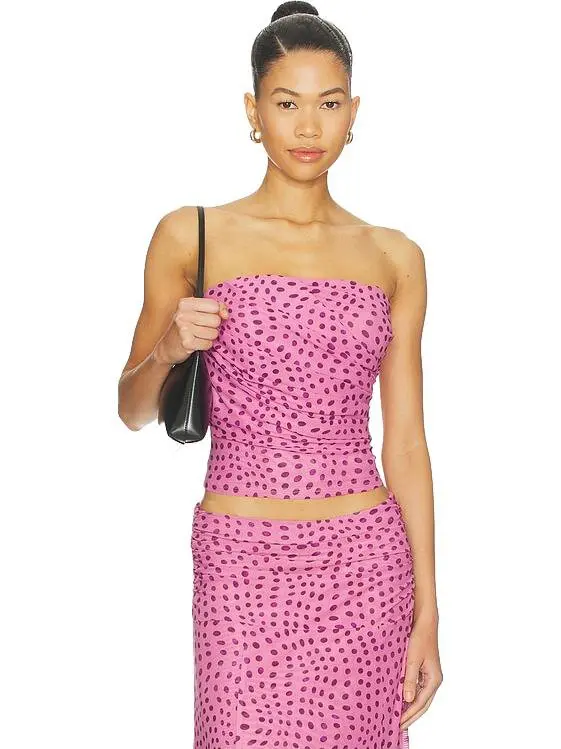 SOVERE / Zuri Strapless Top - Mauve