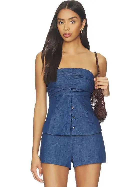 SOVERE / Quinn Bodice - Blue