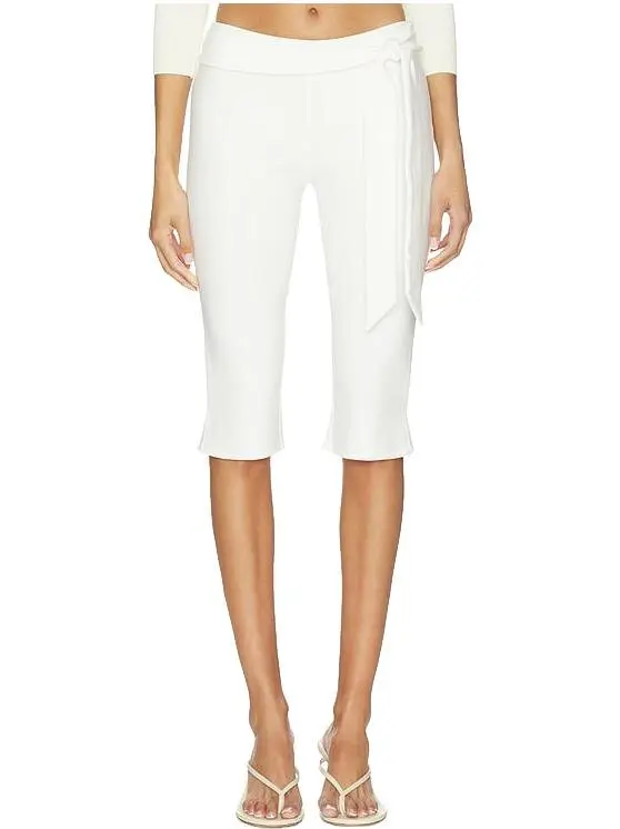 TIGER MIST Pilar Capri Pants - Cream
