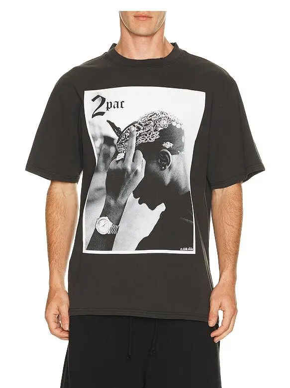 PHILCOS Tupac Photo Tee - Black