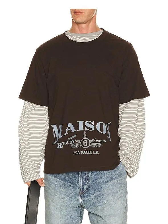 MAISON MARGIELA Tee Shirt - Brown