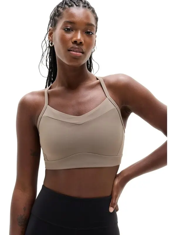 Athleta Vital Sports Bra D-dd - Umber