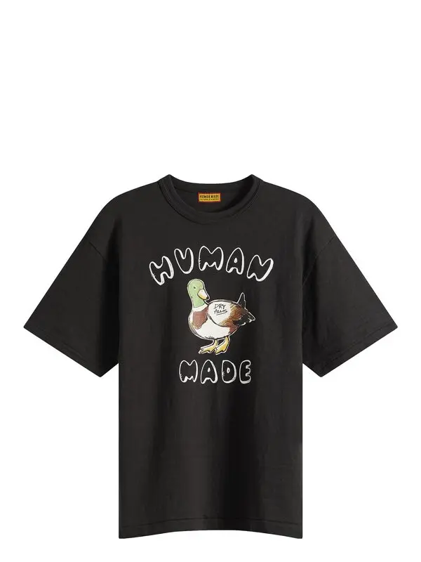 HUMAN MADE Duck Sketch T-shirt - Black
