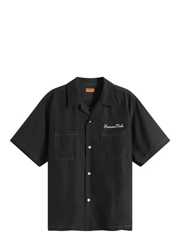 HUMAN MADE Embroidered Souvenir Shirt - Black