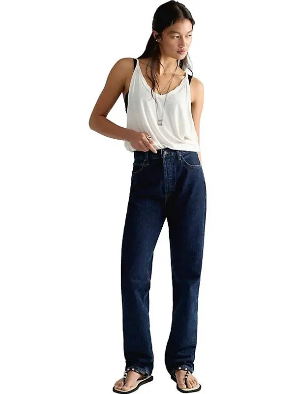AGOLDE 90s Pinch Waist Straight Leg Jeans - Pendulum