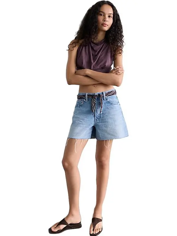 MOTHER Extra Mile Fray Shorts - Head Rush