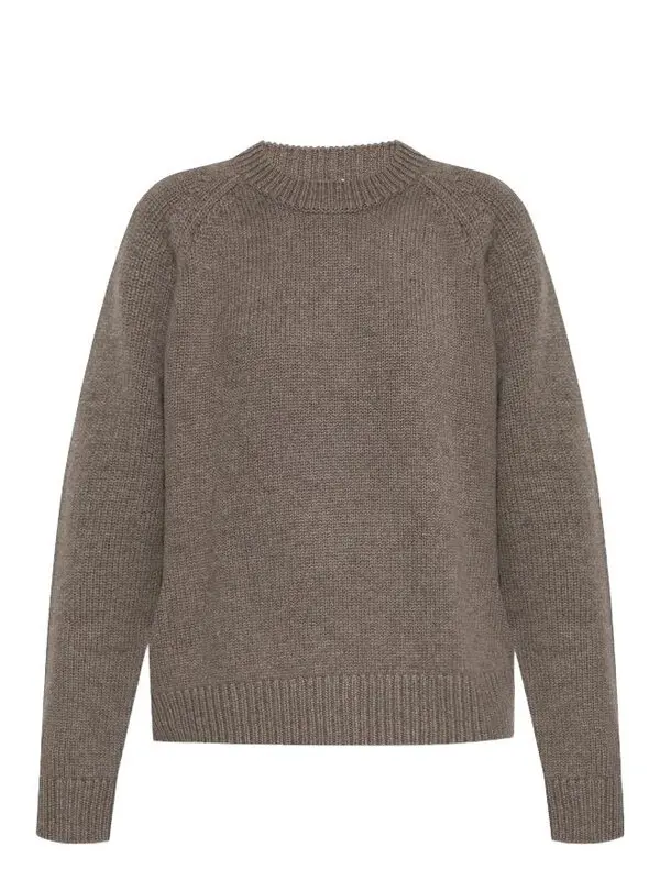 LISA YANG Raglan Sleeve Cashmere Sweater - Gray