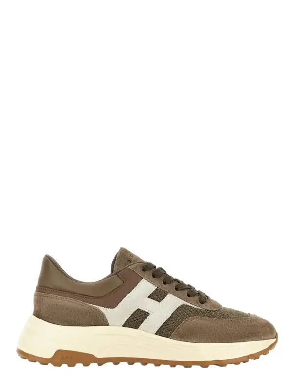 Hogan Lace-up Low Top Sneakers - Green