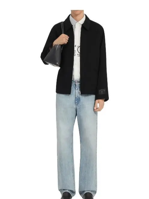MAISON MARGIELA Double-faced Zip Jacket - Black