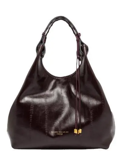GIANNI CHIARINI Dua Shoulder Bag - Antique Ruby