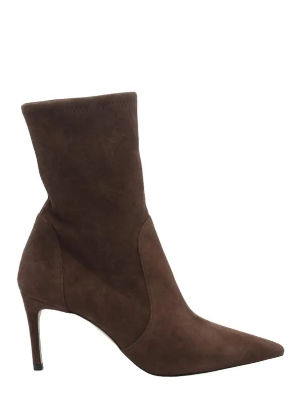 STUART WEITZMAN Pointed-toe Stiletto Ankle Boots - Black