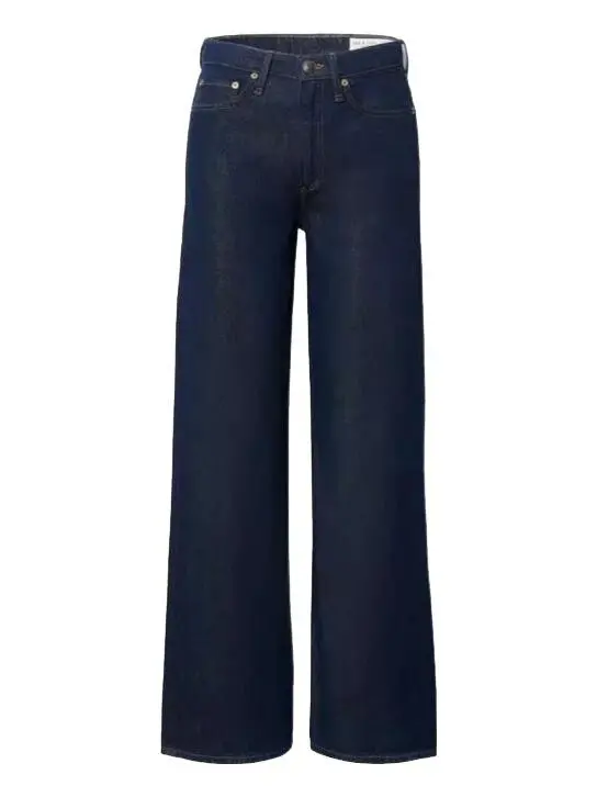 Rag & Bone Straight Leg Trousers - Black