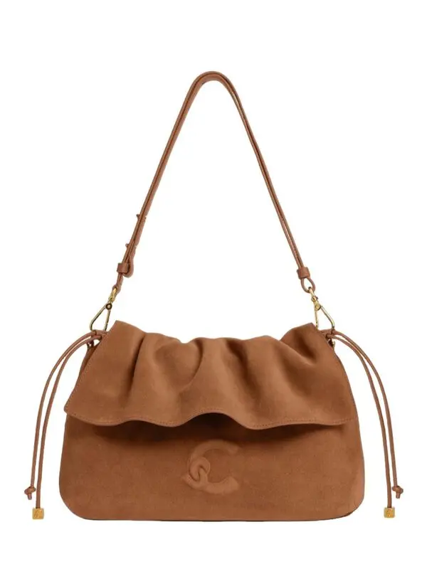 COCCINELLE Lidia Small Shoulder Bag - Cognac