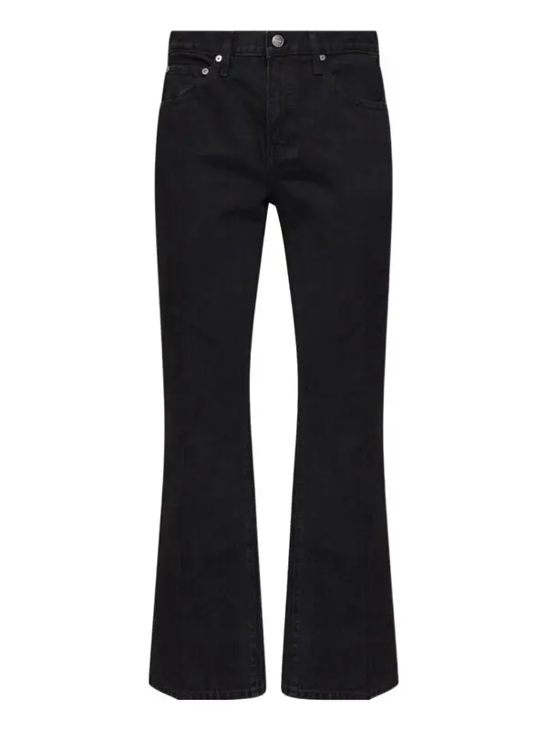 Khaite Prescott Cropped Flare Jeans - No