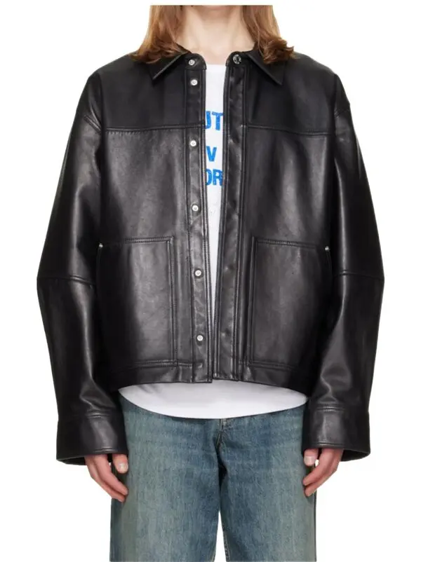 Helmut Lang Leather Jacket - Black