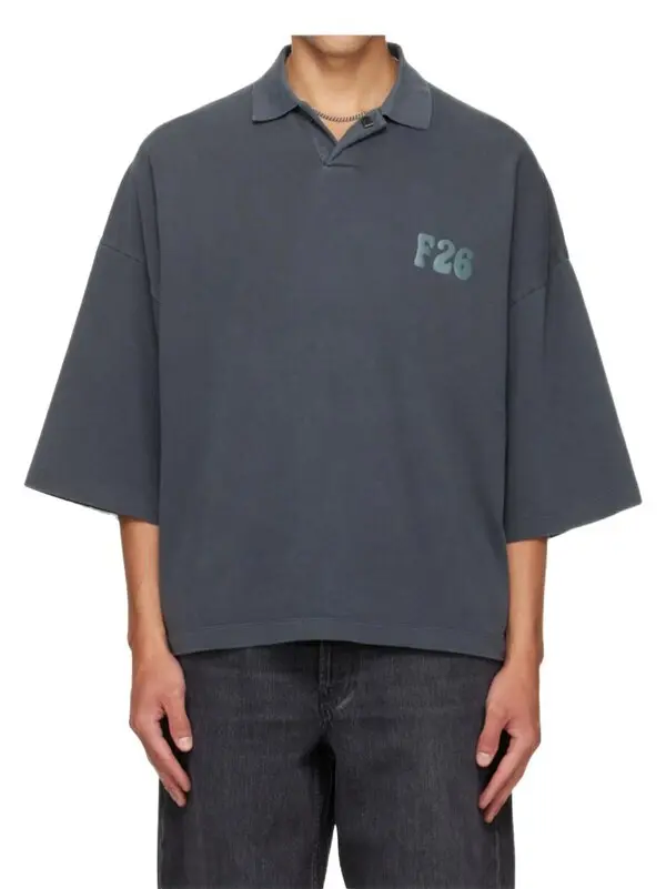 Fear Of God Short-sleeved Polo Shirt - Black