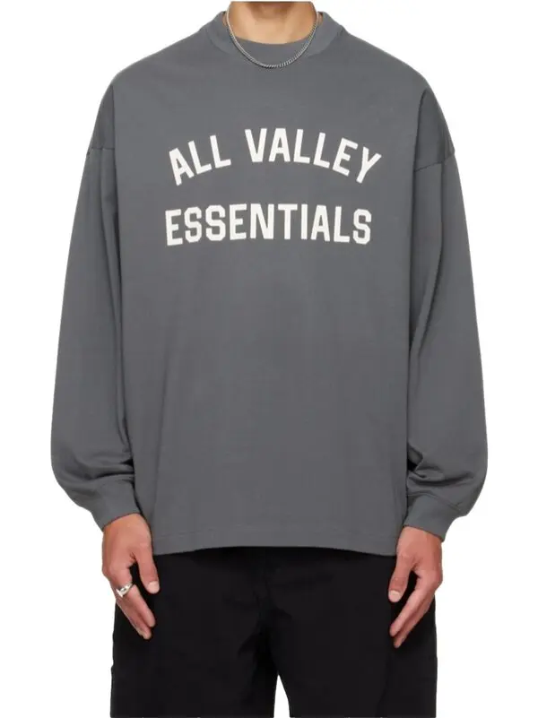 Fear Of God Long-sleeved T-shirt - Gray