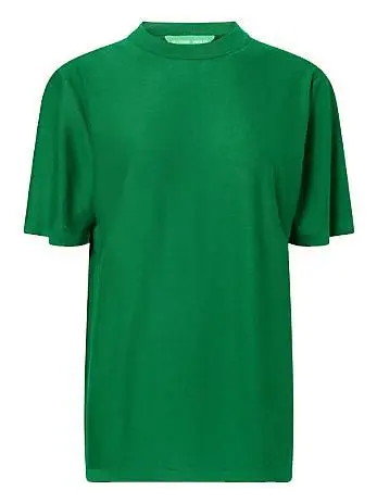 Bottega Veneta Relaxed-fit Round-neck Cashmere-knit T-shirt - Grass Green