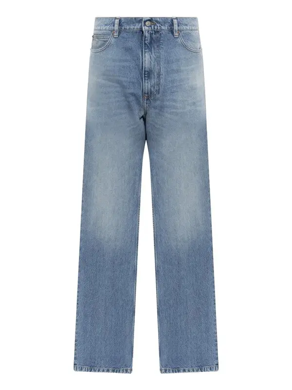 MAISON MARGIELA Straight-leg Faded Jeans - Blue