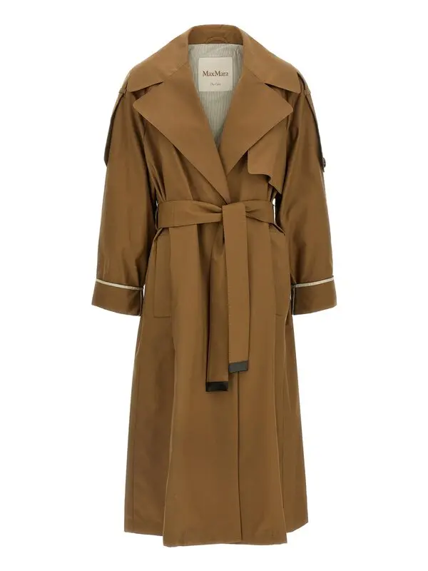 Max Mara Mtcutrench Trench Coat - Brown