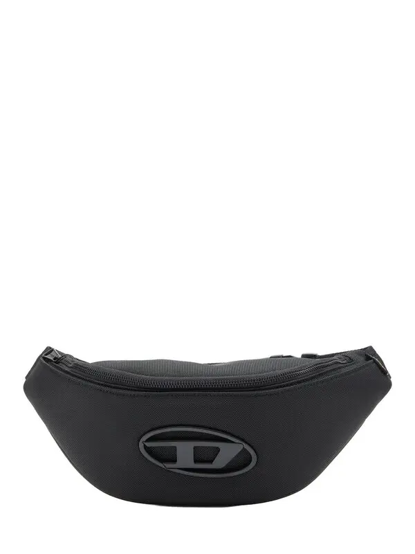 DIESEL® Belt Bag With Oval D Logo - Black