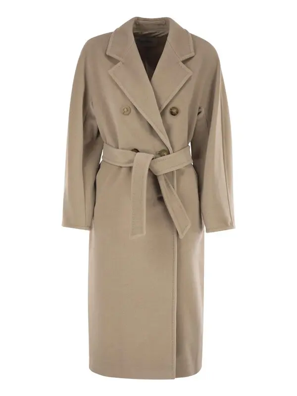 Max Mara Madame Wool And Cashmere Coat - Multicolor