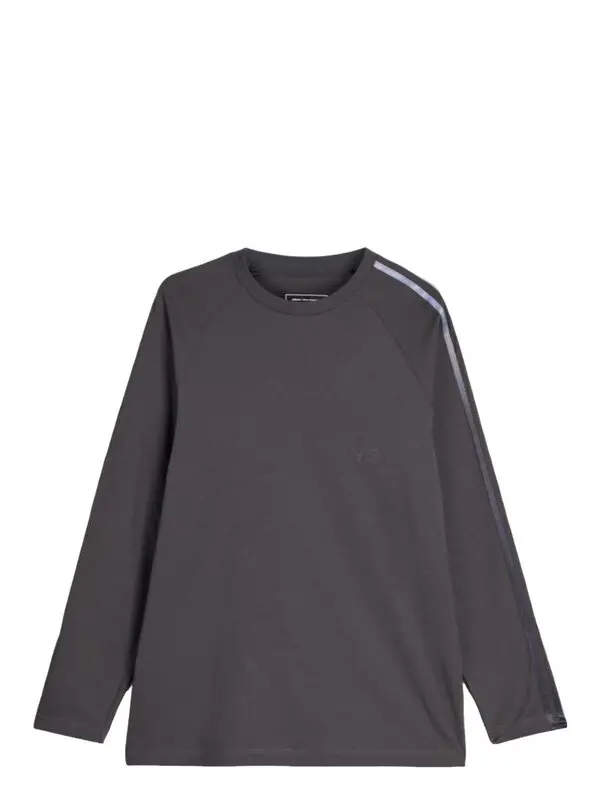 Y3 Raglan-sleeve T-shirt - Grey Five