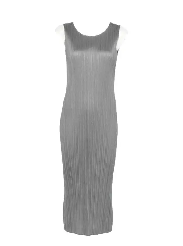 Issey Miyake Midi Dress - Gray