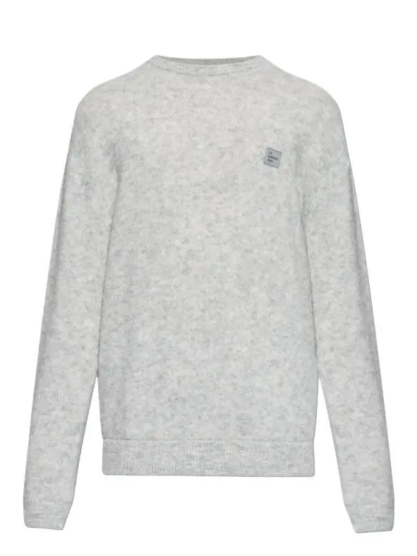 American Vintage Logo Patch Pullover - Gray
