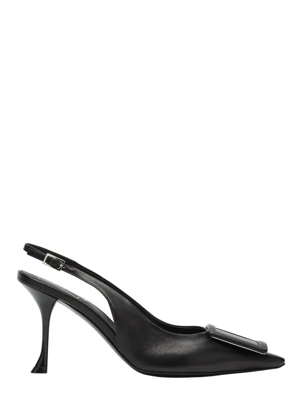 ROGER VIVIER Viv In The City Slingbacks - Black