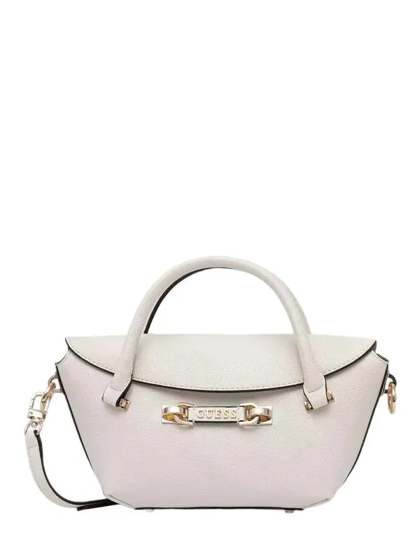 Guess Logo-plaque Tote Bag - Neutrals