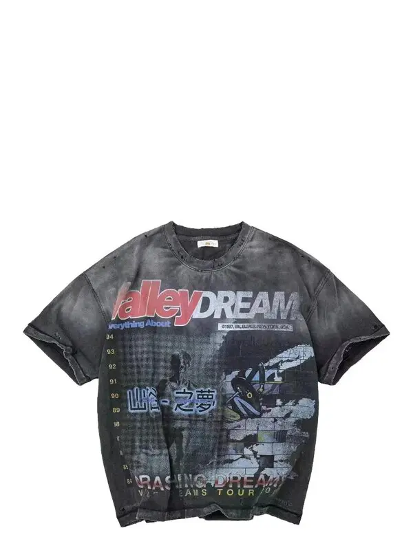 VALE FOREVER Dreamcrasher Graphic-print T-shirt - Grey