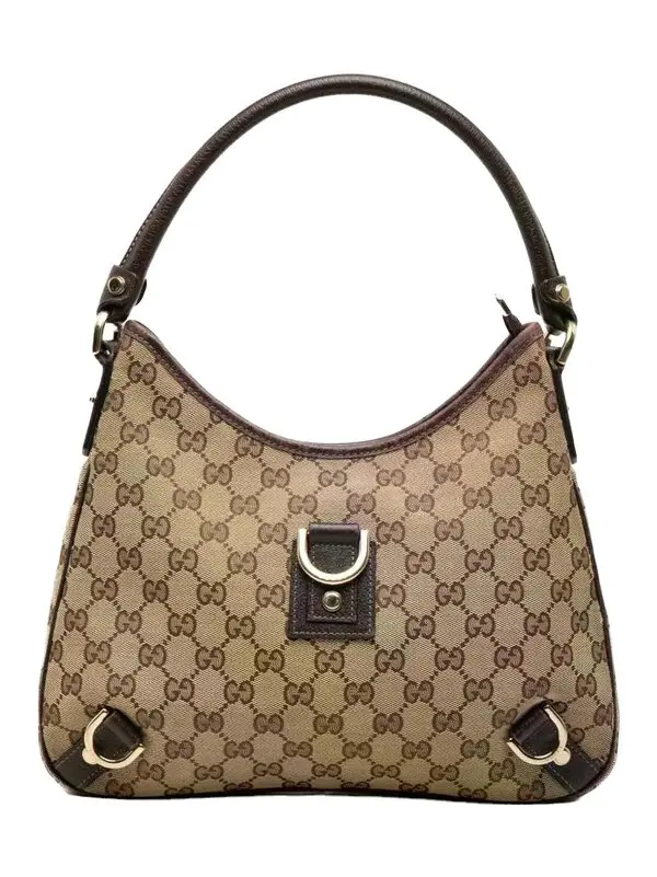 Gucci Gg Canvas Abbey D-ring Shoulder Bag - Neutrals