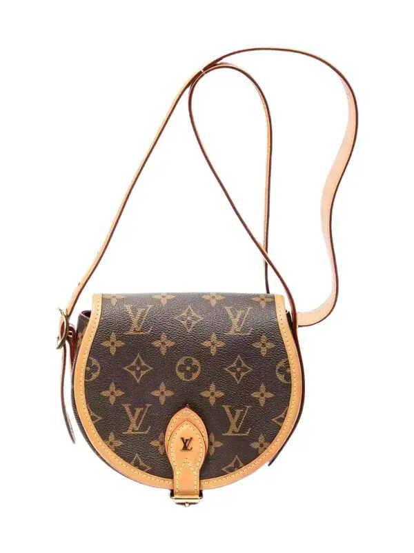 LOUIS VUITTON Monogram Tambourin Shoulder Bag - Brown