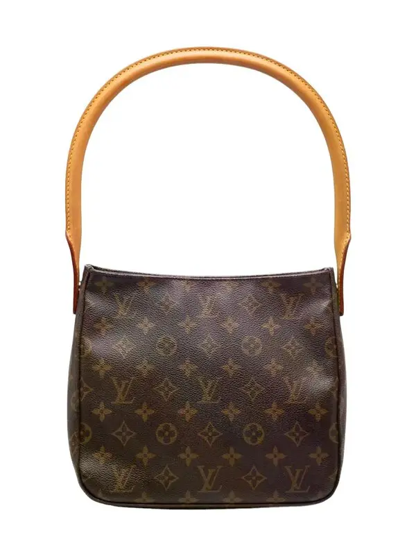 LOUIS VUITTON Monogram Looping Mm Shoulder Bag - Brown